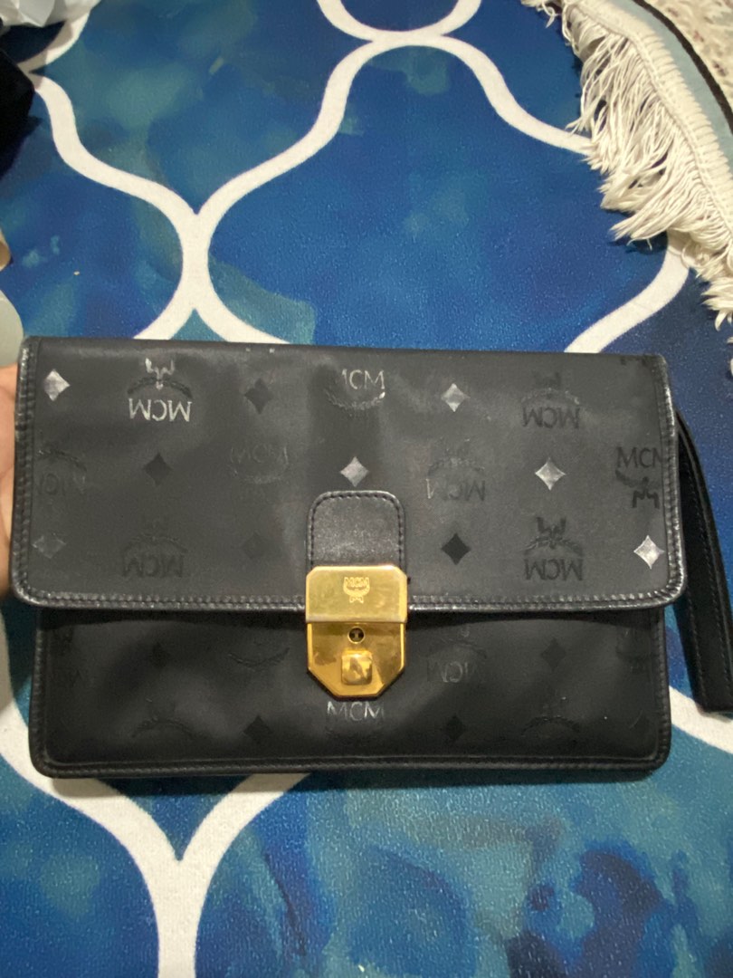 Vintage MCM clutch, Luxury, Bags & Wallets on Carousell