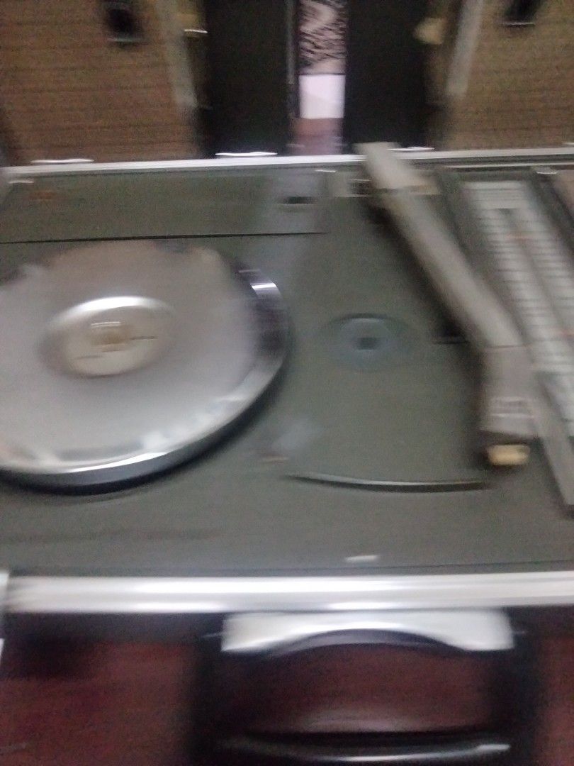 Vintage National turntable, Audio, Portable Music Players on Carousell