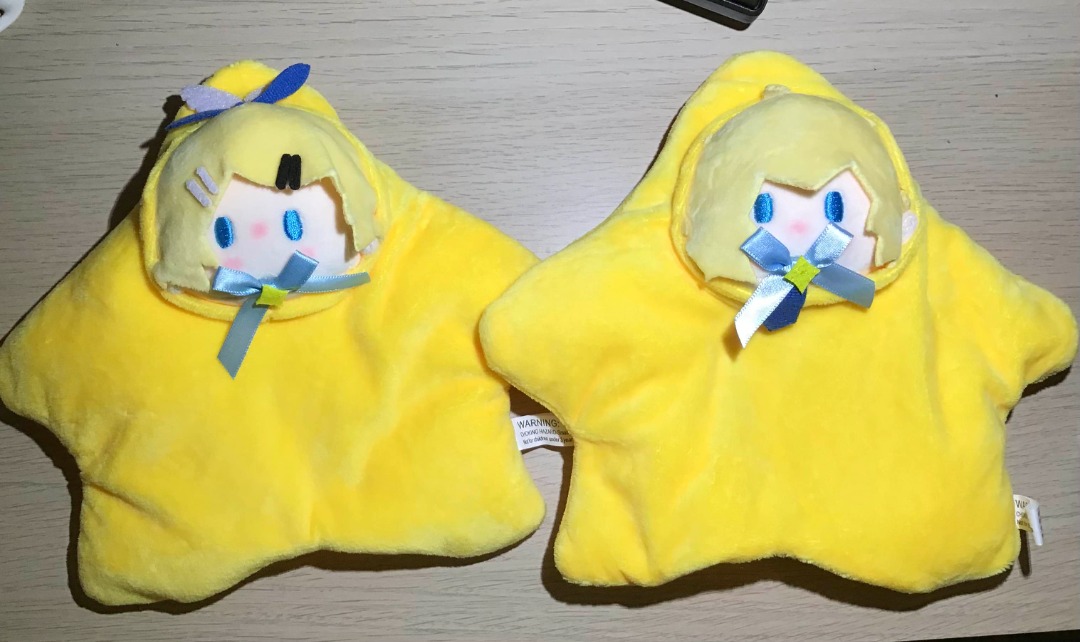Vocaloid kagamine rin and len starry night hand puppets || read desc ...