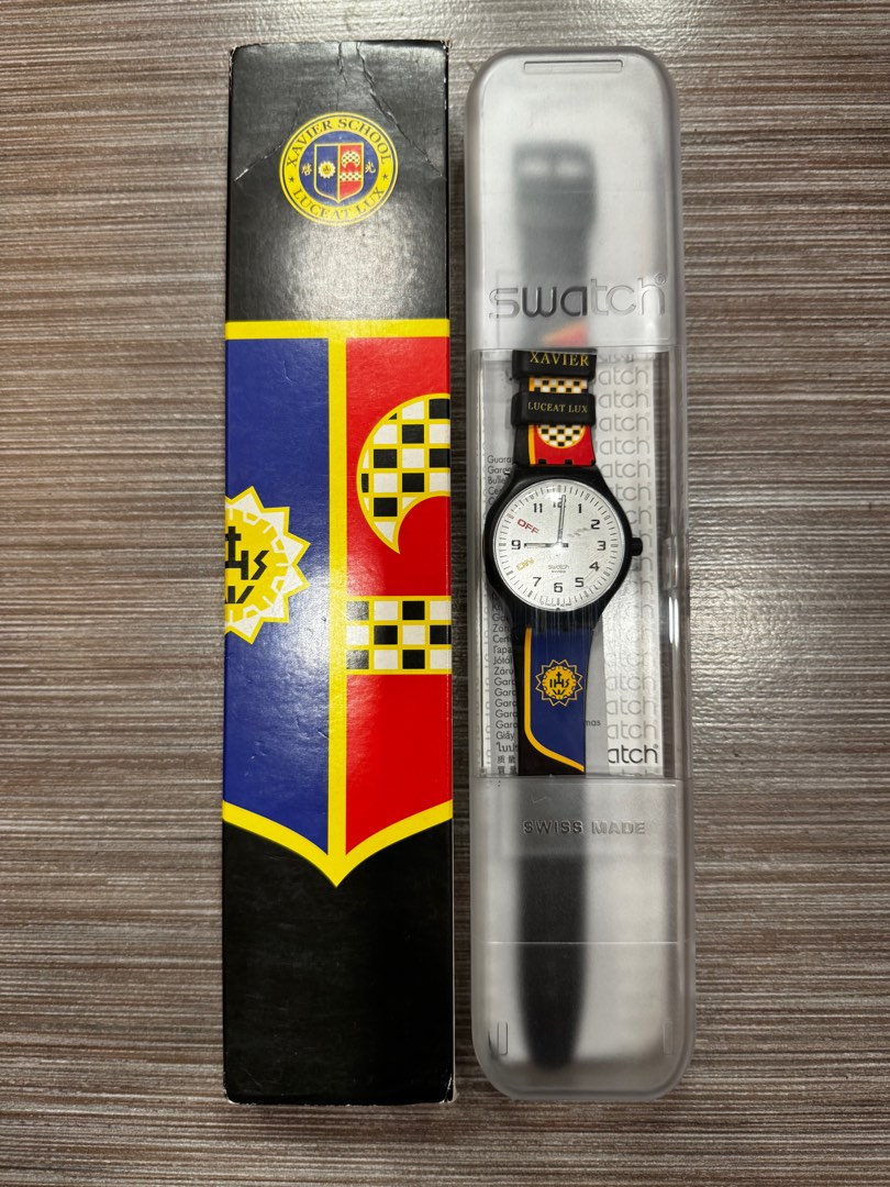 Xavier School Touch SWATCH watch [LIMITED EDITION], Men's Fashion ...