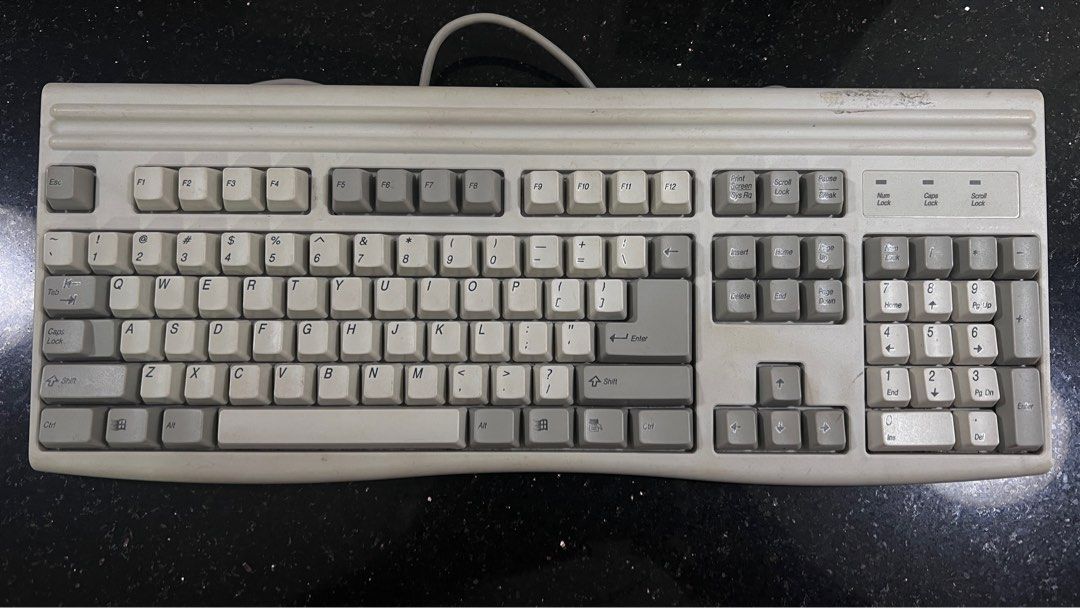 Y2k Mitsumi KPQ non mechanical keyboard, Computers & Tech, Parts ...