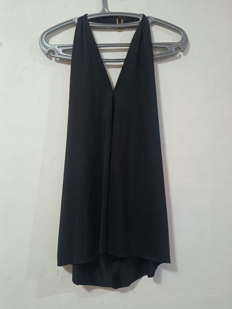ZARA backless top/mini dress (?), Women's Fashion, Tops, Sleeveless on ...