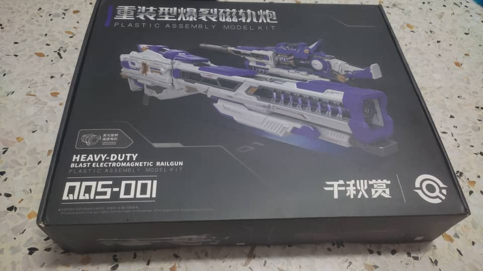 1/100 electro magnetic railgun - new, Hobbies & Toys, Toys & Games on ...