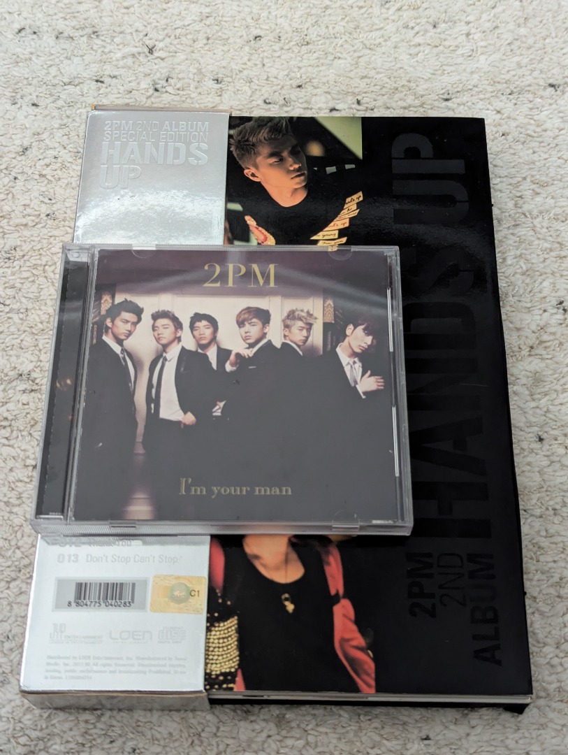 2PM 2nd Album Special Edition HANDS UP, Hobbies & Toys, Music & Media ...