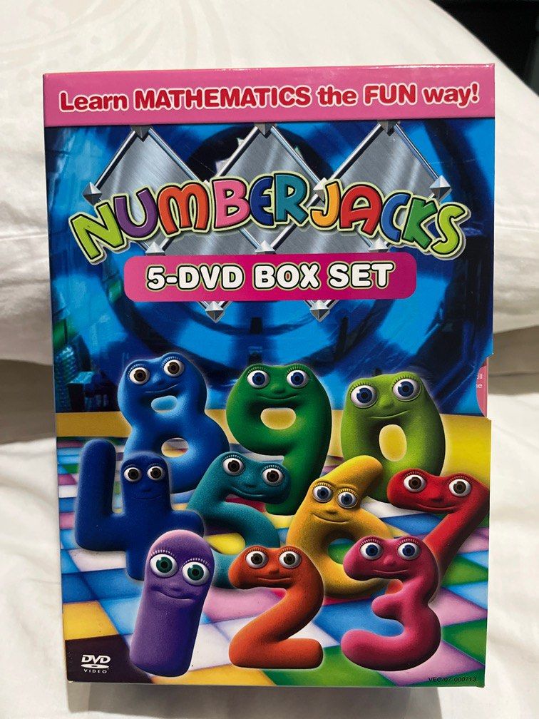 5-DVD Box Set Numberjacks, Hobbies & Toys, Music & Media, CDs & DVDs on ...