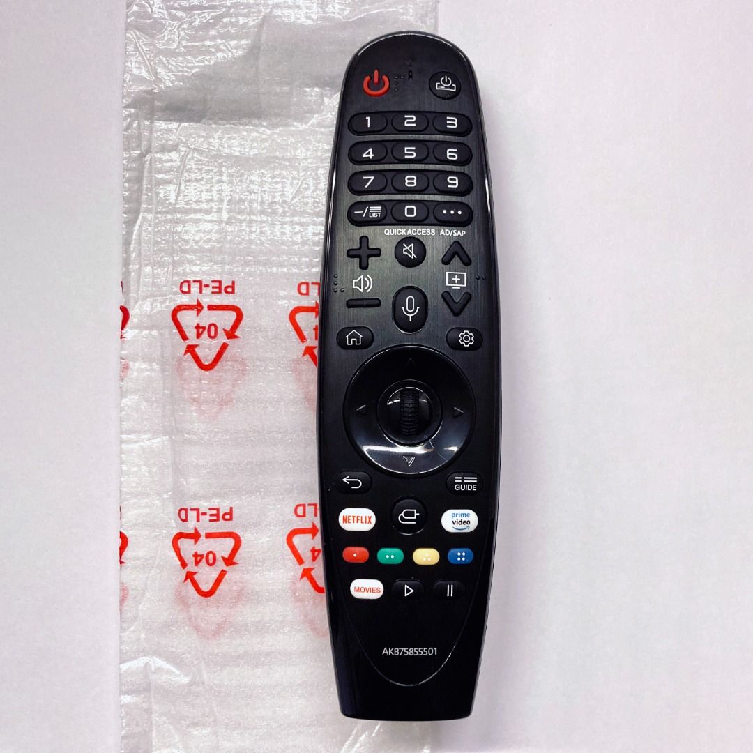 99%新 電視遙控 LG AKB75855501 MR20 MR20GA 非原廠 Replacement 代用 OLED QNED ...