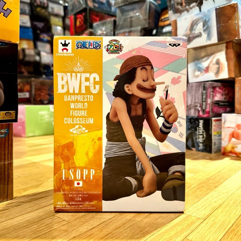 日版 景品 海賊王 BWFC 造形王頂上決戰2 騙人布 公仔, 書籍、休閒與玩具, 玩具、公仔、桌遊在旋轉拍賣