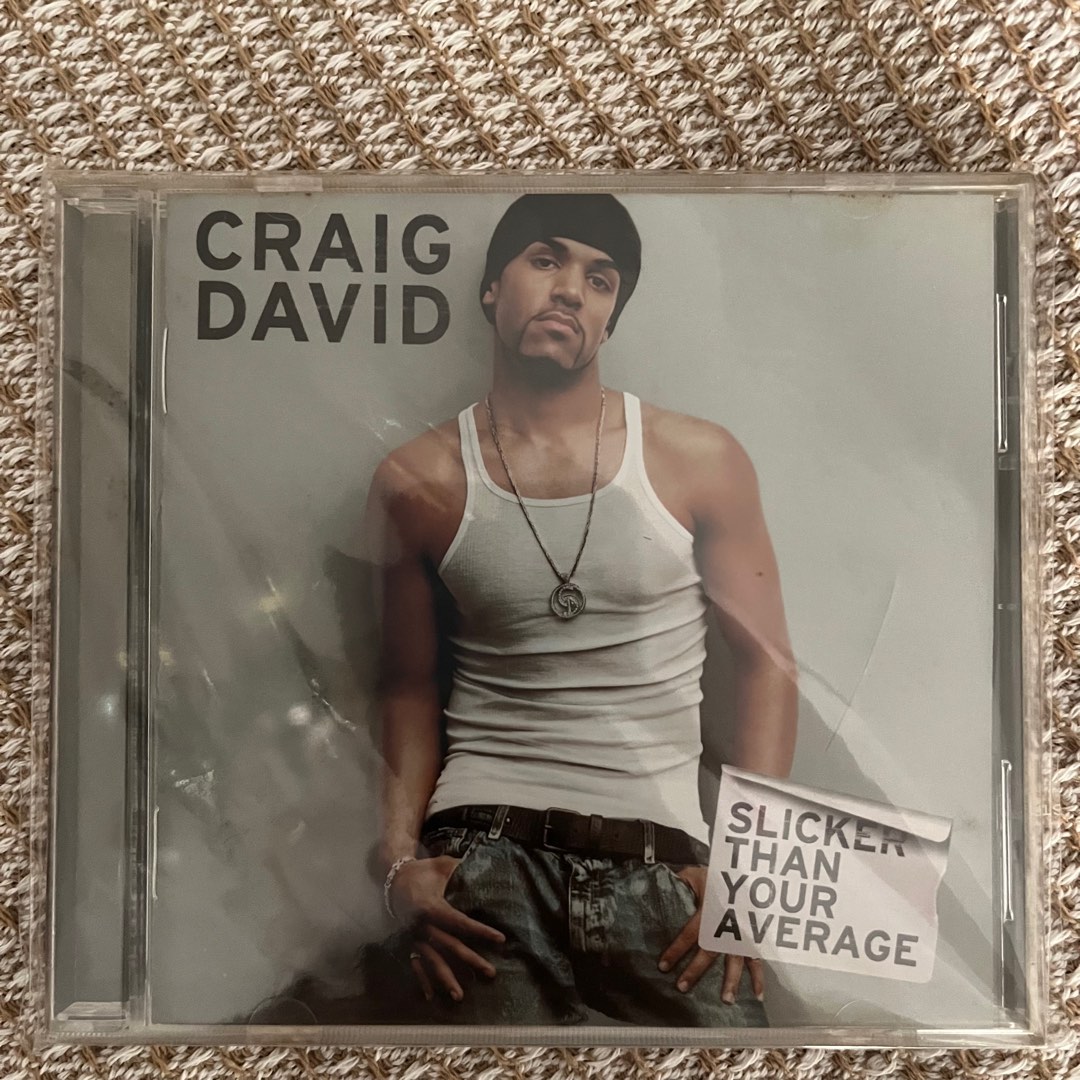 唱片 - Slicker Than Your Average - Craig David, 興趣及遊戲, 音樂、樂器 & 配件, 音樂與媒體 - CD 及 DVD - Carousell