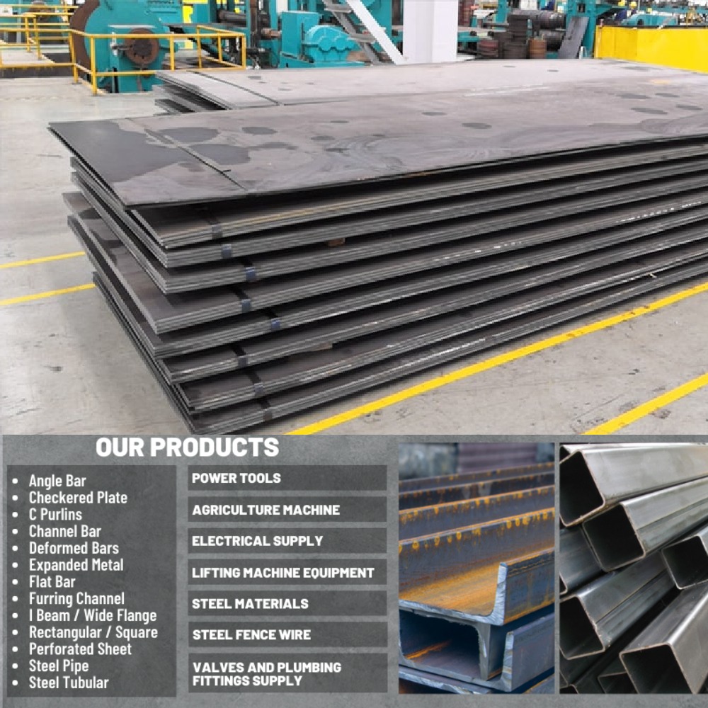 A36 MS Plate 16mm thk. 4'x8'/ Mild Steel Plate, Commercial & Industrial ...