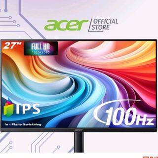 Acer KA272 E0 27-Inch FHD IPS Monitor with 100Hz & 1ms Response Time ...