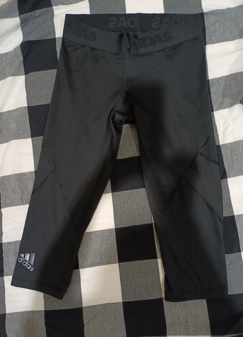 Adidas Alpha Skin Tights Mens Fashion Activewear On Carousell