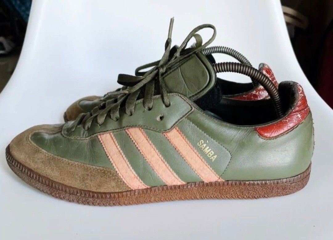 Adidas Samba Army Vintage Original Authentic 100% Asli Sneakers Shoes ...