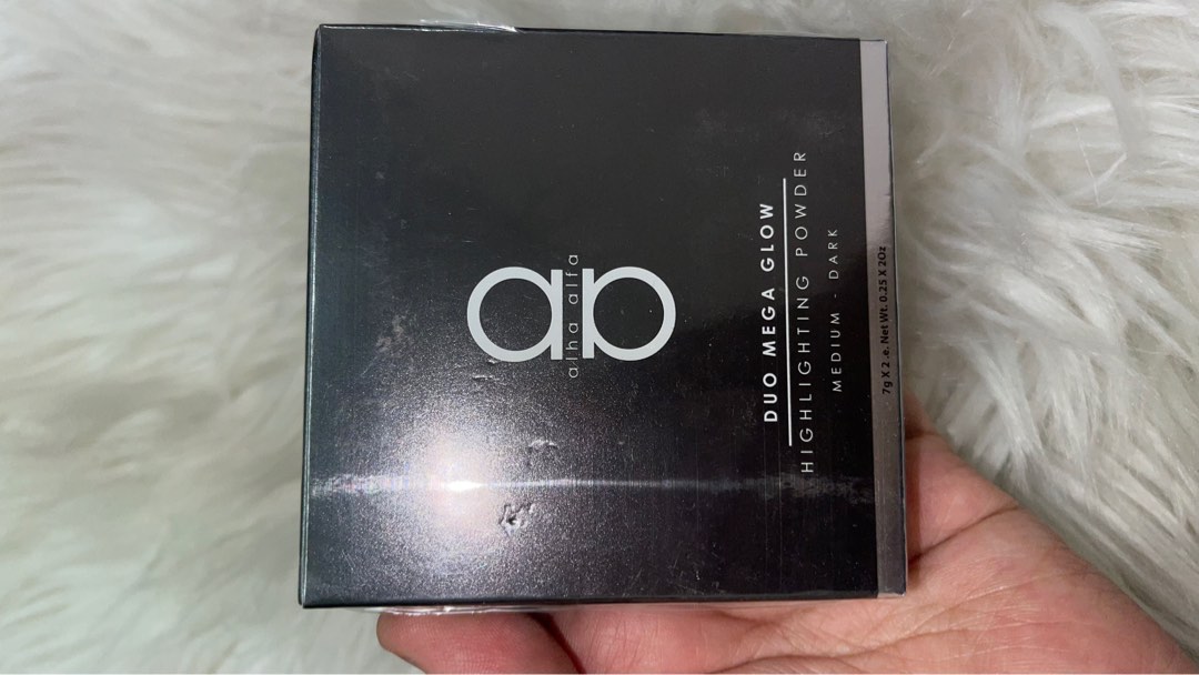 Alha alfa highlighting powder duo in dark medium, Beauty & Personal ...