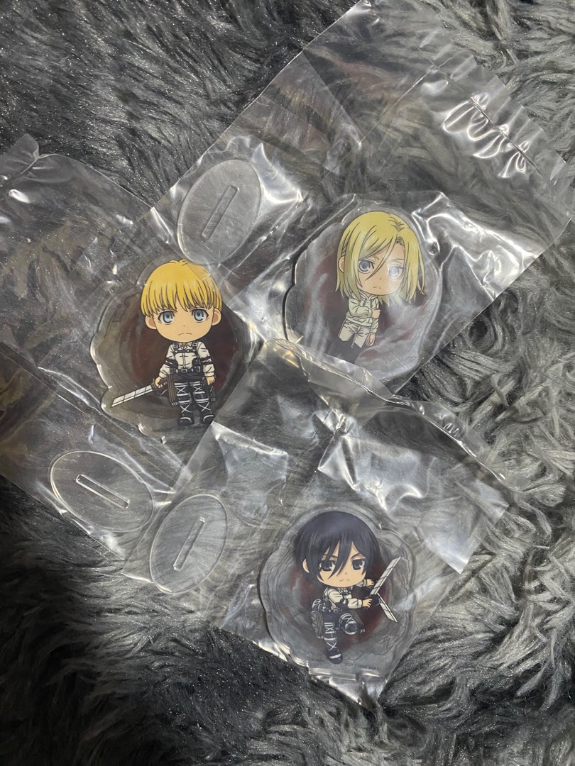 AOT | Acrylic Stand [$4 for all], Hobbies & Toys, Memorabilia ...