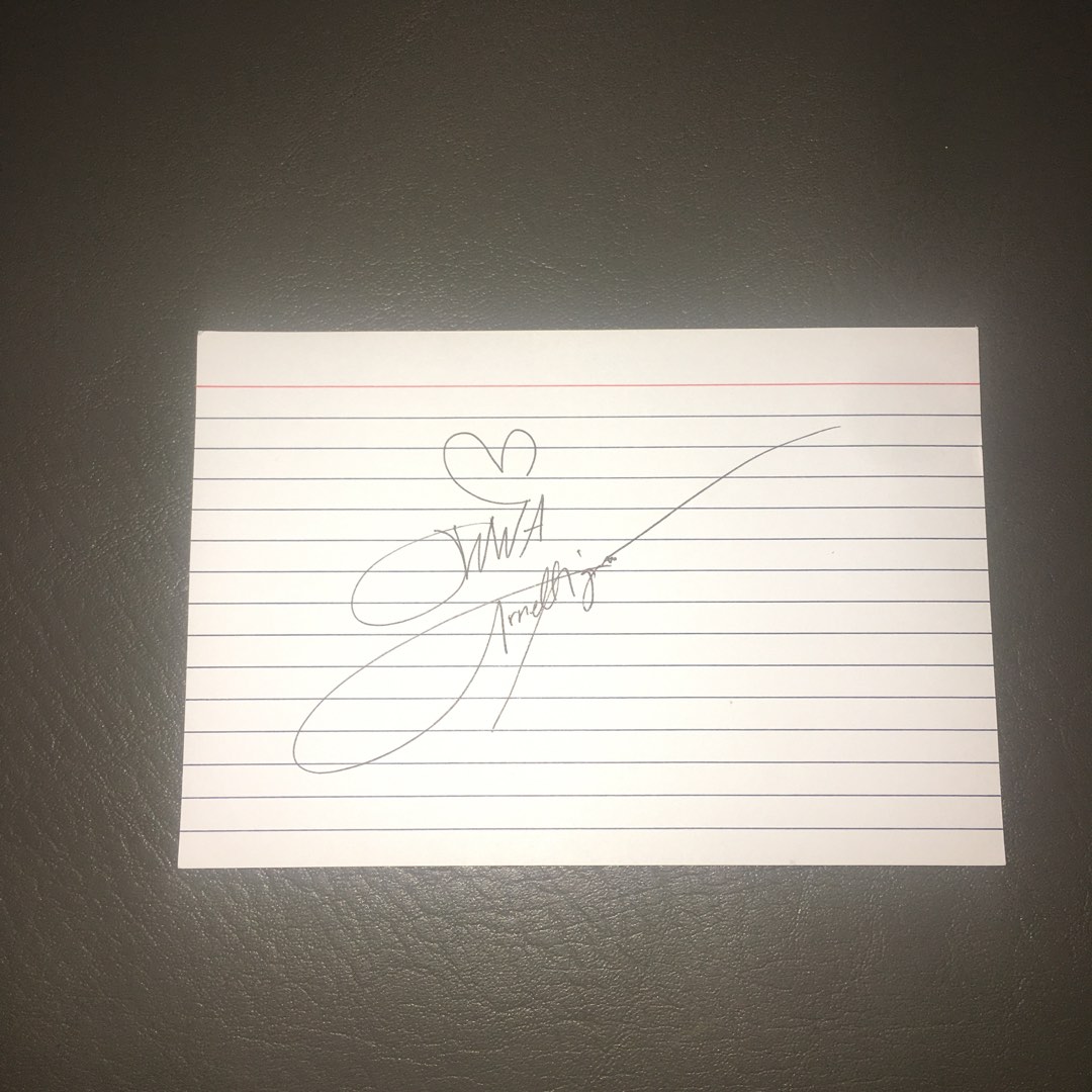 Arnel Ignacio AUTHENTIC Autograph (2024), Hobbies & Toys, Memorabilia ...