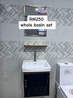 INNO / SERICITE / ASHER Rectangle White Ceramic Utility Lab White Basin ...