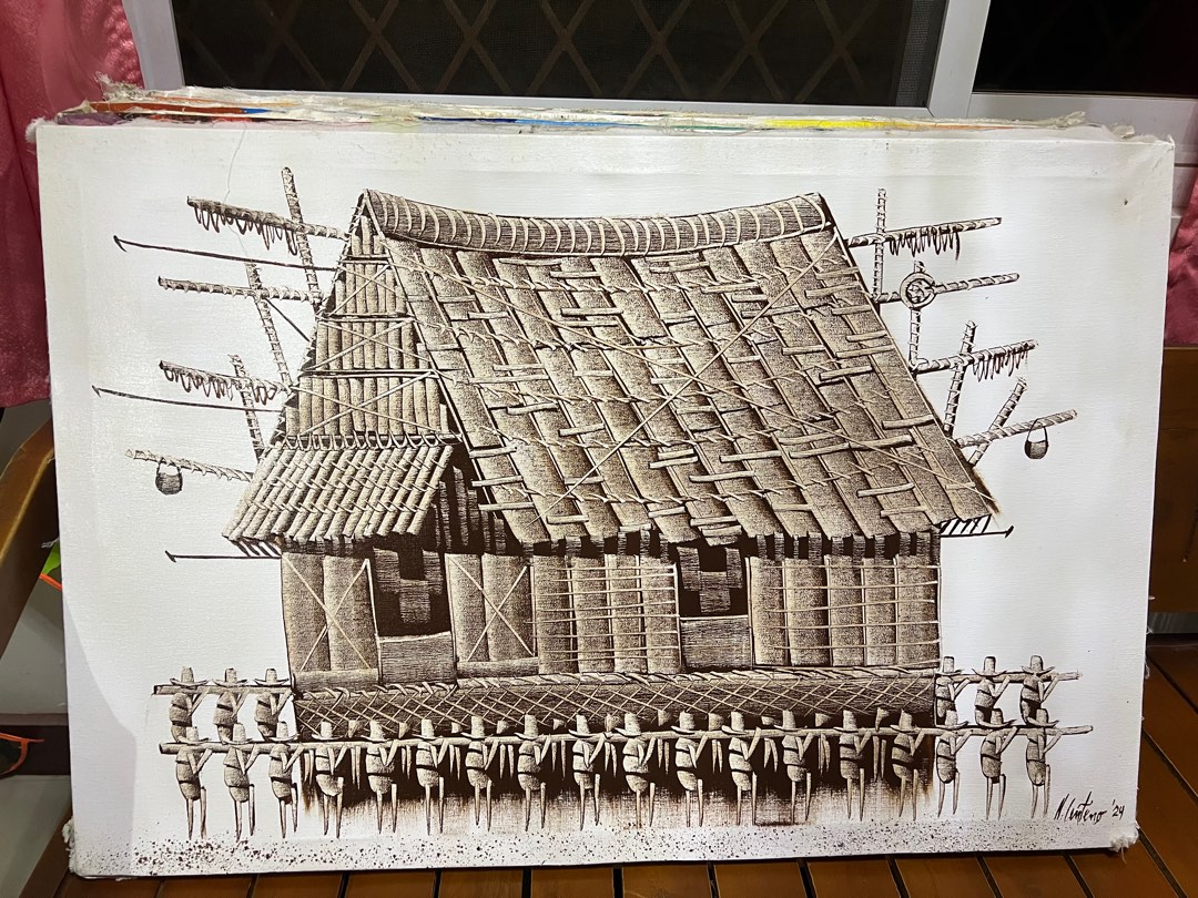 Bayanihan, Hobbies & Toys, Stationary & Craft, Art & Prints on Carousell