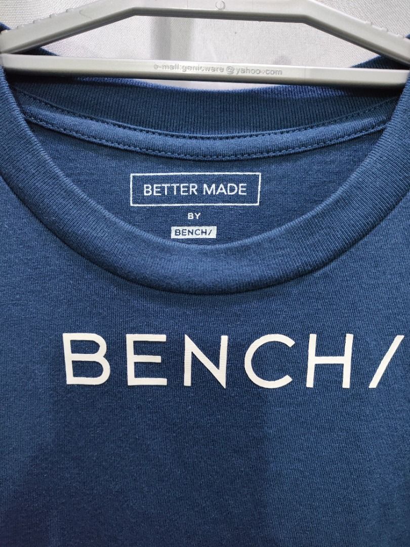 BENCH Better Made Men's Crew Neck Tee T-Shirt, Men's Fashion, Tops ...