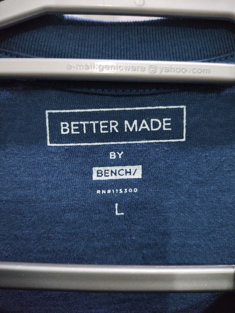 BENCH Better Made Men's Crew Neck Tee T-Shirt, Men's Fashion, Tops ...