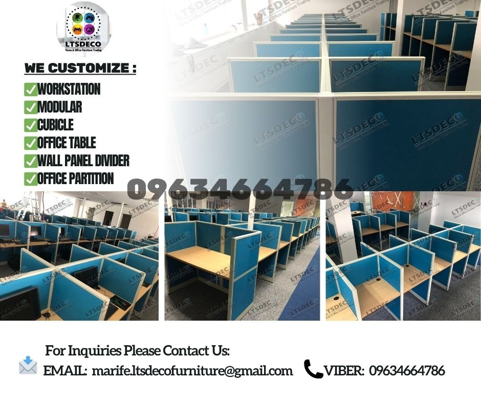 BPO SYSTEM - WORKSTATION BPO TABLE OFFICE PARTITION FURNITURES ...