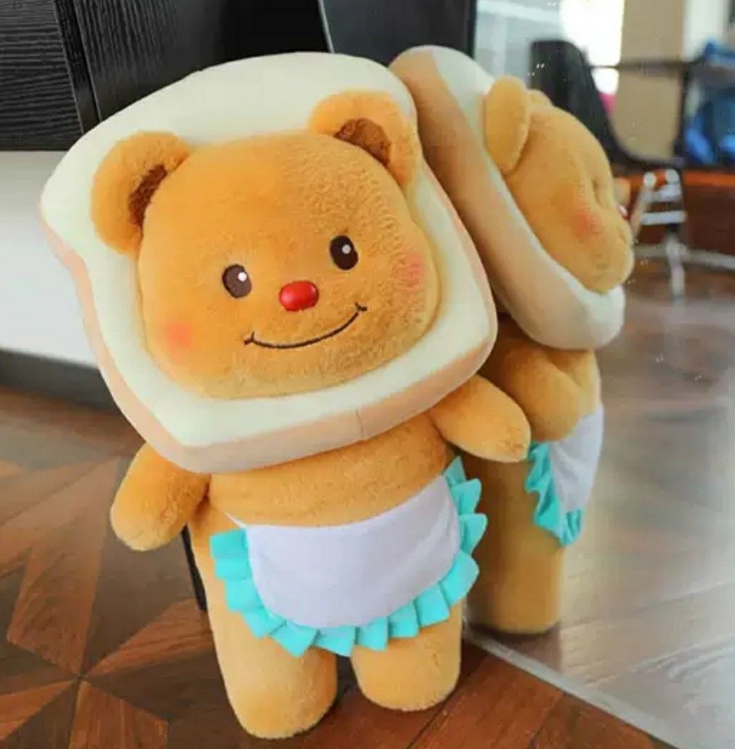[BUTTERBEAR THAILAND] BUTTER BEAR TOASTIES BREAD TOAST PLUSHIE PLUSH TOY STUFFED TOY SOFT TOY ...