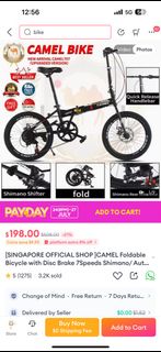 Camel 20 Inch Foldable Bike / Foldable Bicycle / Foldie/ Folding Bike ...