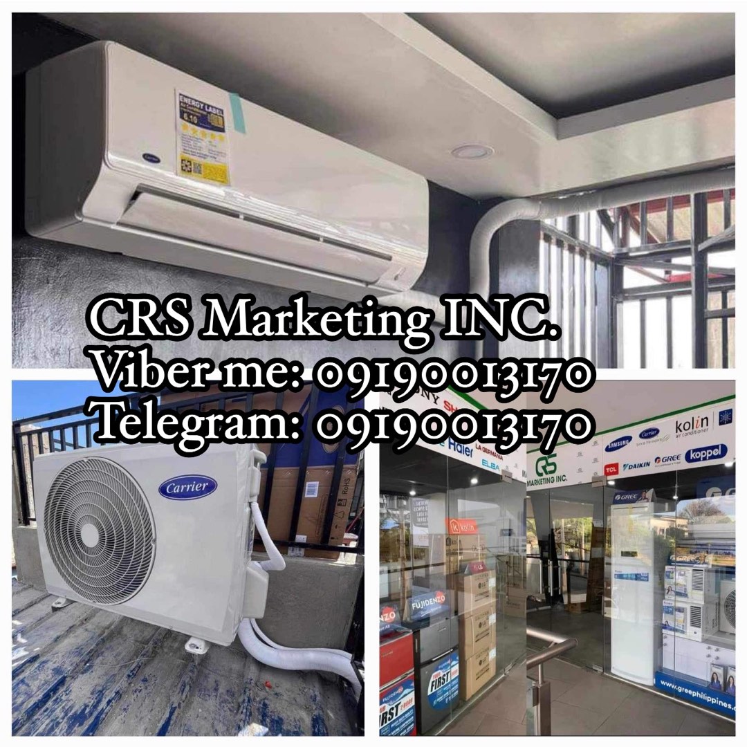 Carrier Split Type Inverter Aircon Aura Series / Carrier Optima Series split type inverter, TV ...