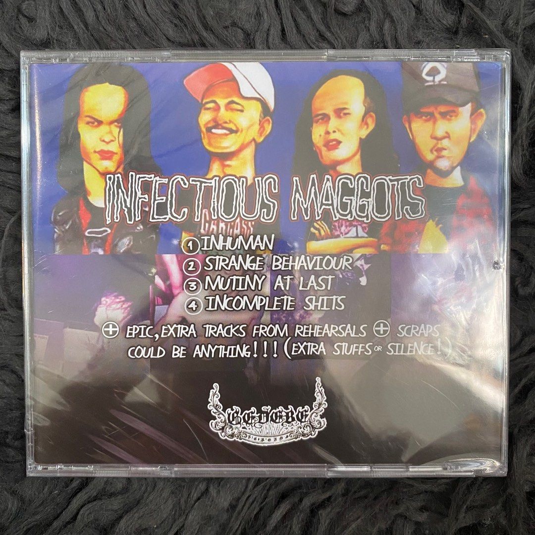 CD INFECTIOUS MAGGOTS Demo 1991, Hobbies & Toys, Music & Media, CDs ...