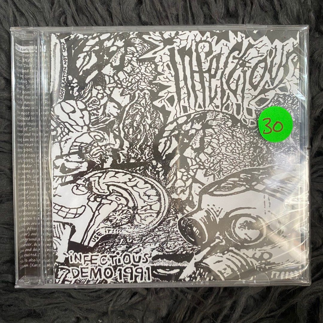 CD INFECTIOUS MAGGOTS Demo 1991, Hobbies & Toys, Music & Media, CDs ...