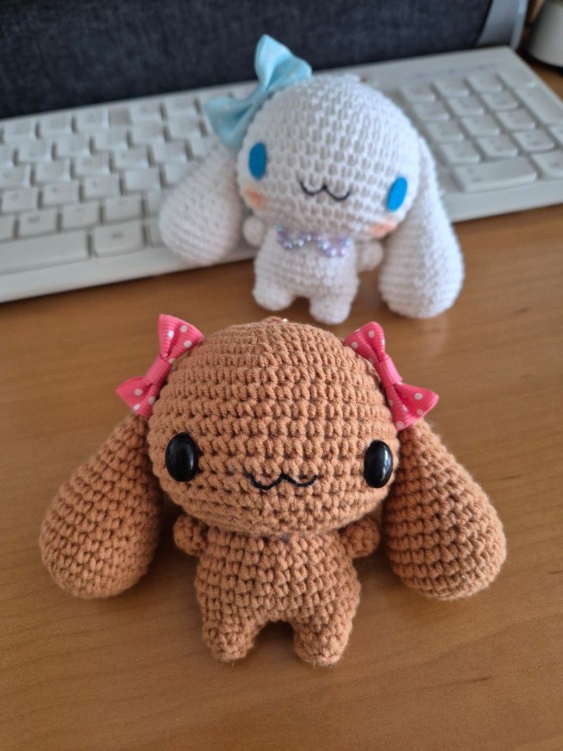 Cinnamoroll Crochet, Hobbies & Toys, Stationery & Craft, Handmade Craft ...