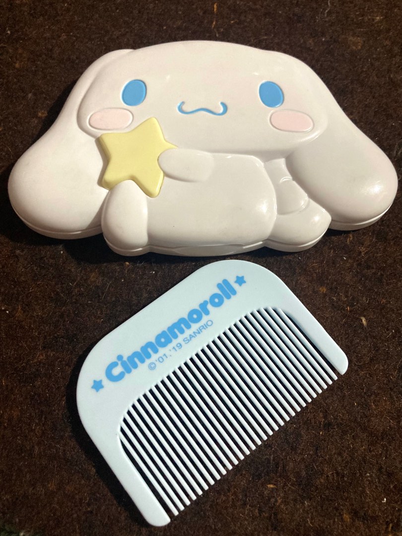 Cinnamoroll Mirror with comb- Japan, Hobbies & Toys, Toys & Games on ...