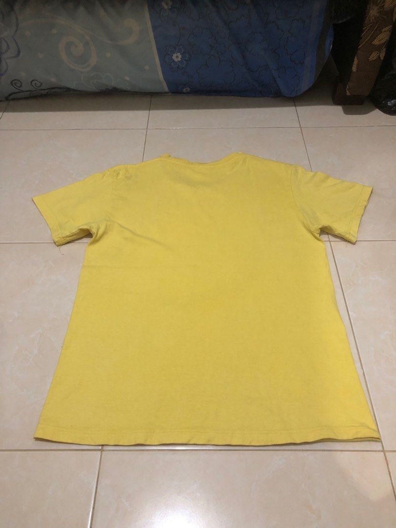 CIP Kaos kuning gambar penyanyi Michael Jackson, Fesyen Pria, Pakaian ...