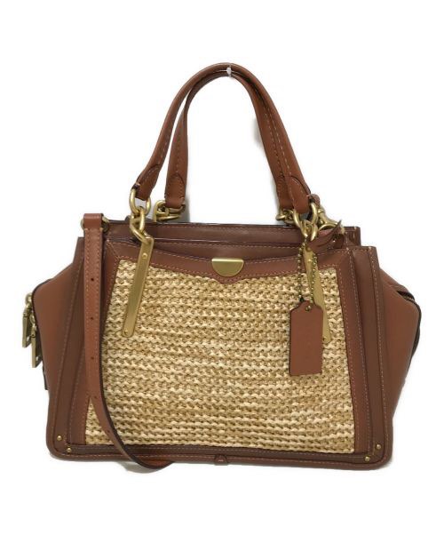 Coach Raffia Bag, Barang Mewah, Tas & Dompet di Carousell