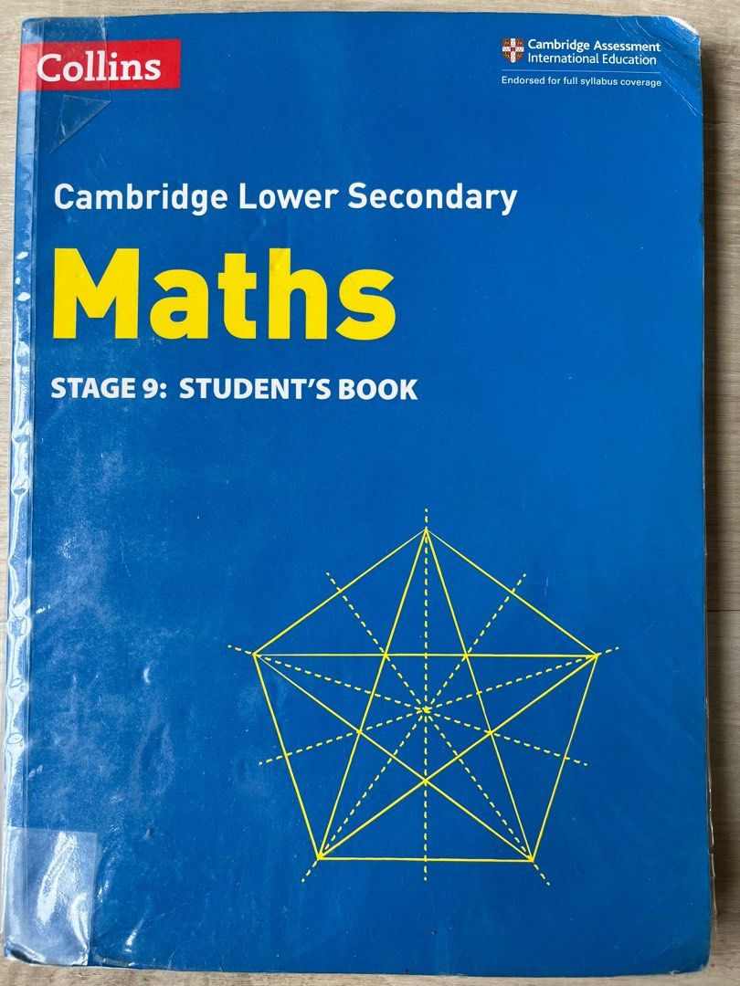 Collins Cambridge Lower Secondary Maths Student Book 9, Hobbies & Toys ...