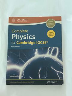 Physics for Cambridge IGCSE Student Book, Hobbies & Toys, Books ...