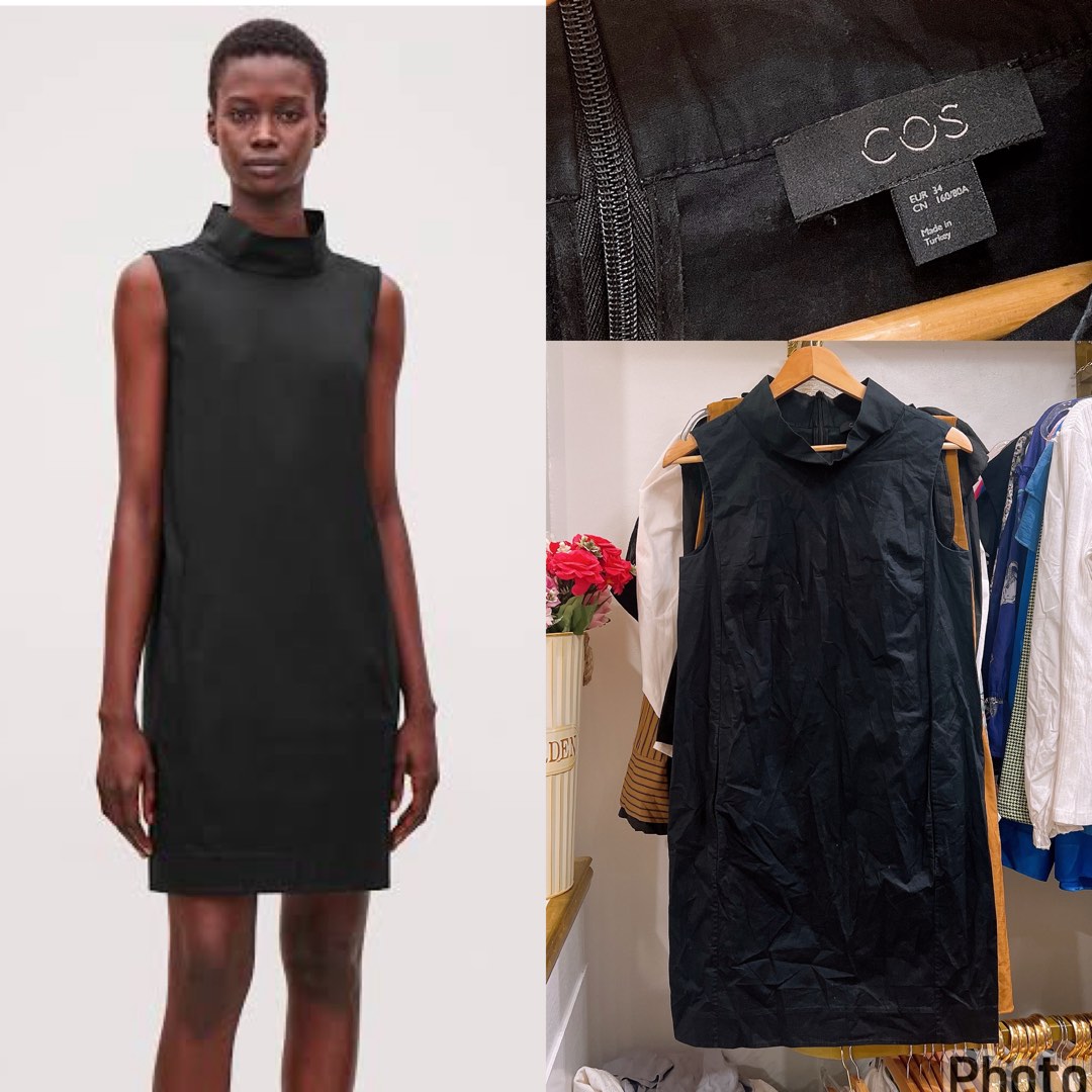 COS Stand Collar Dress, Women's Fashion, Dresses & Sets, Dresses on ...