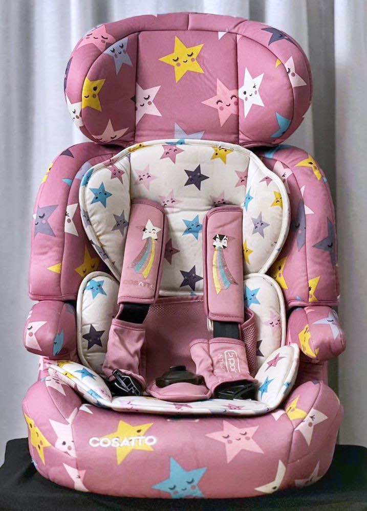 Cosatto Zoomi Highback Booster Hapoy Star, Babies & Kids, Going Out ...