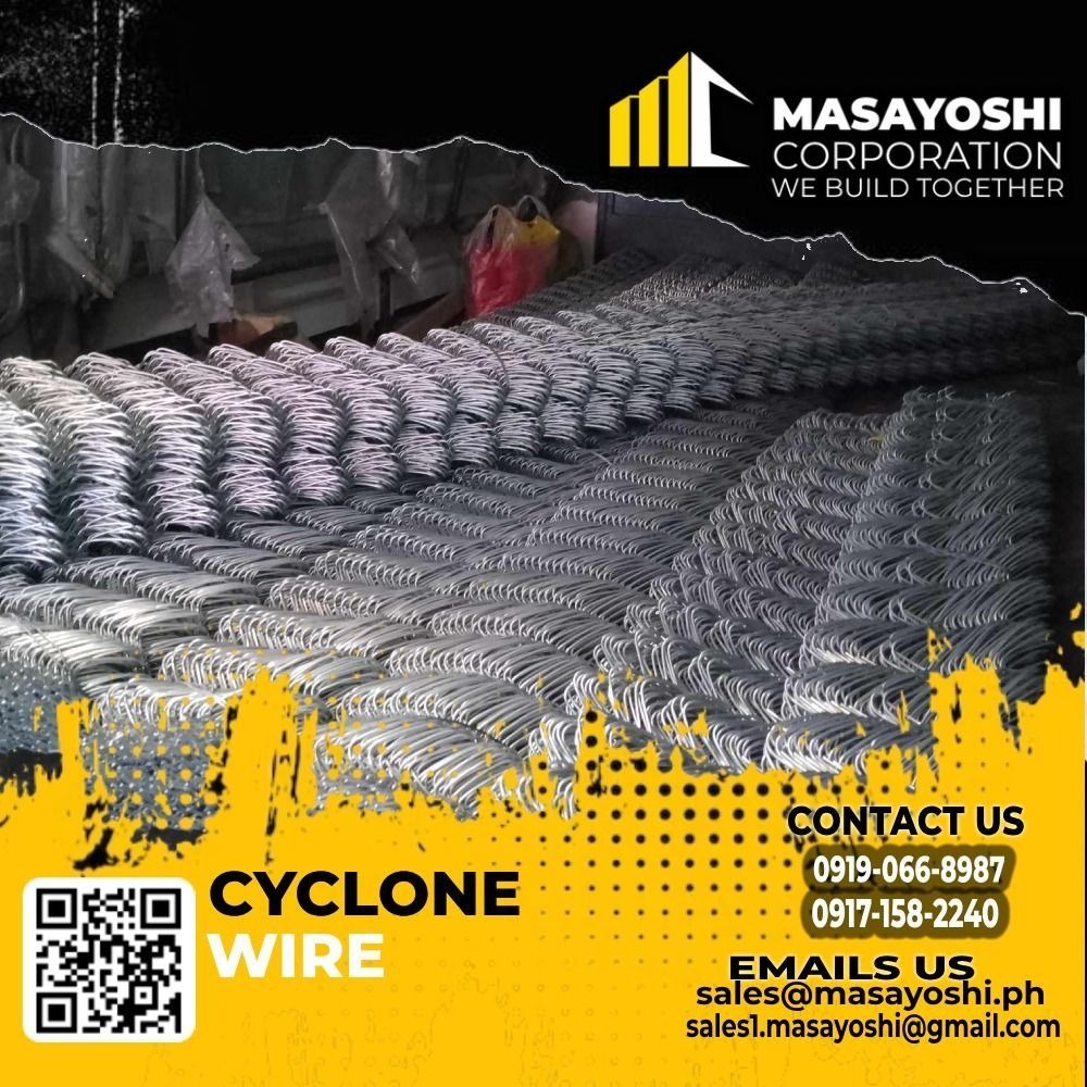 Cyclone Wire #10 (3.4mm) 2x10m 4ft | Barbed Wire | Hog Wire | Razor ...
