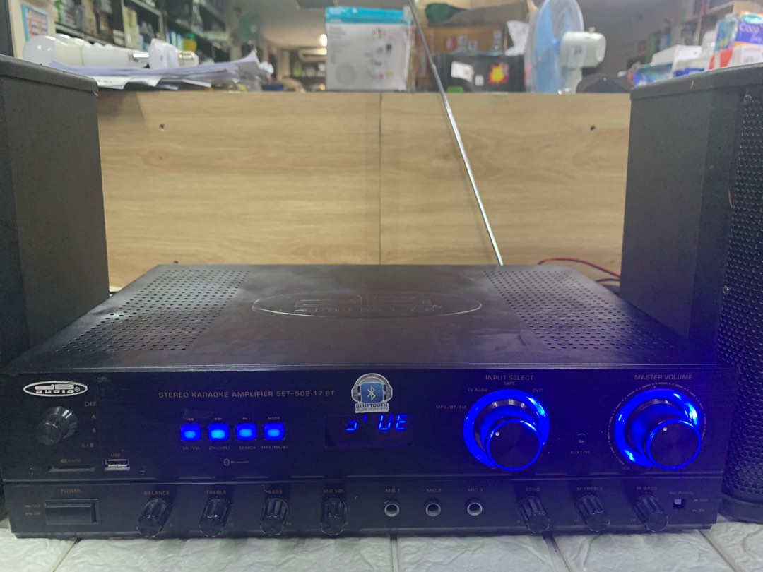 DbAudio Stereo Karaoke Amplifier Set 502-17BT, Audio, Soundbars ...