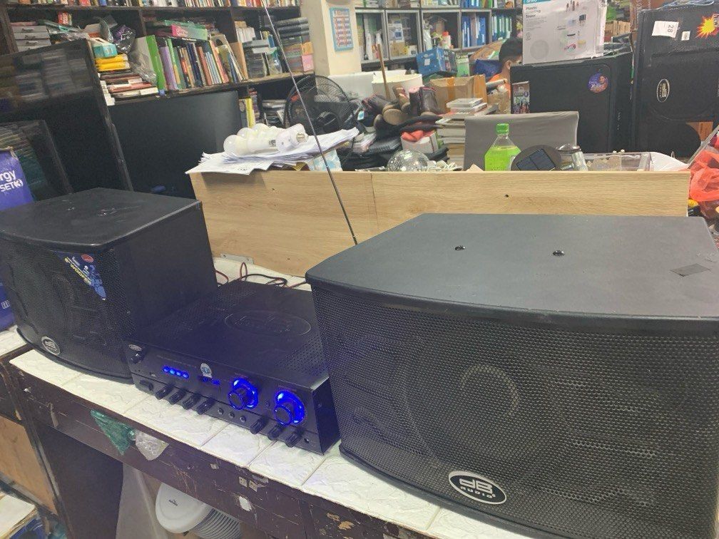 dbaudio Stereo Karaoke Amplifier Set 502 17BT, Audio, Soundbars ...