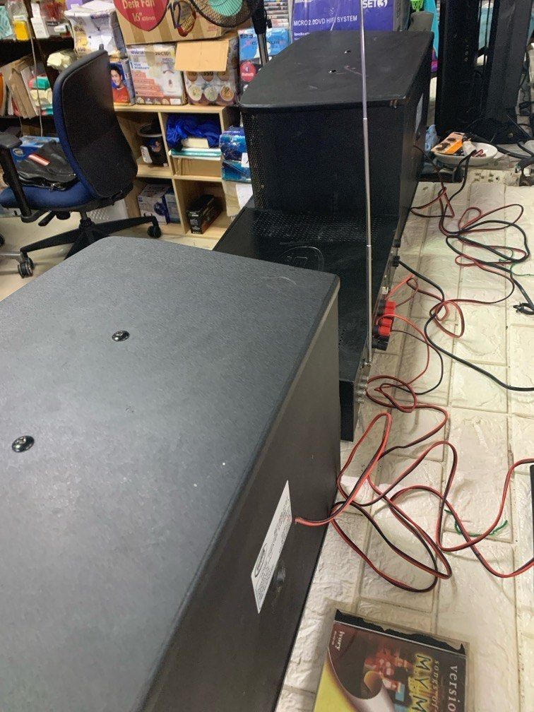 dbaudio Stereo Karaoke Amplifier Set 502 17BT, Audio, Soundbars ...