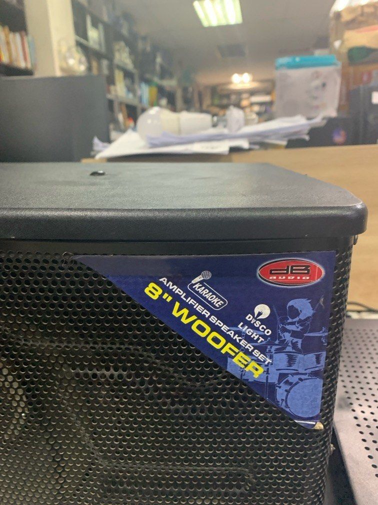 dbaudio Stereo Karaoke Amplifier Set 502 17BT, Audio, Soundbars ...