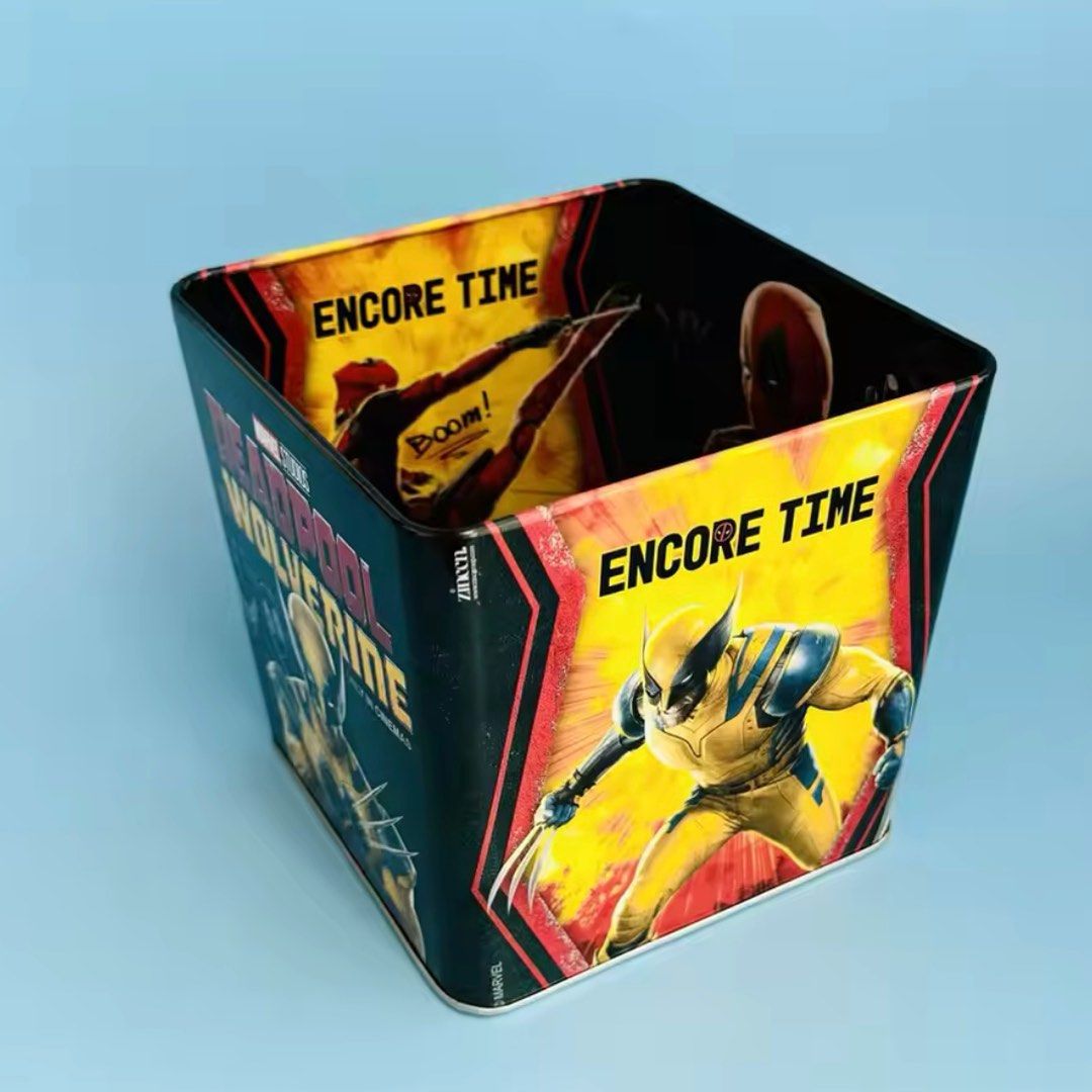 Deadpool and Wolverine Merchandise Popcorn Bucket, Hobbies & Toys, Toys ...