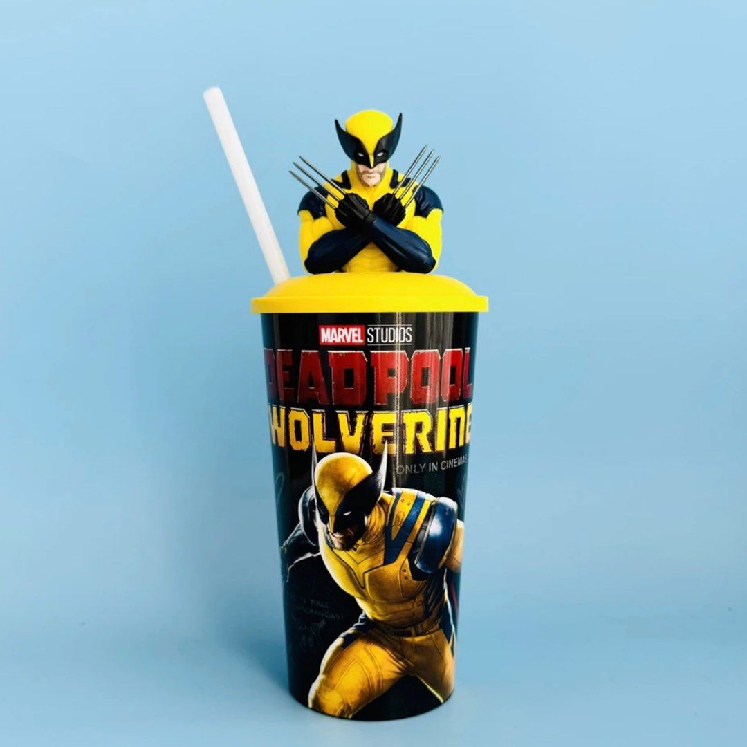 Deadpool and Wolverine Merchandise Popcorn Bucket, Hobbies & Toys, Toys ...