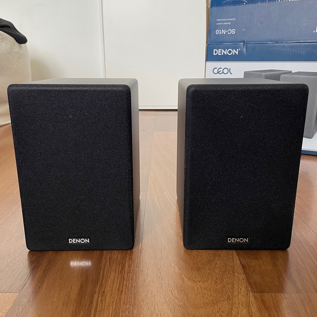 Denon SC-N10 Mini Bookshelf Speakers, Audio, Soundbars, Speakers & Amplifiers on Carousell