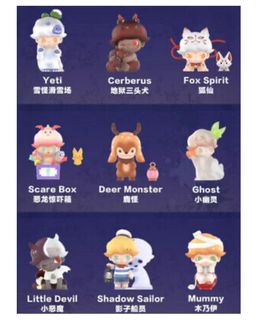 Dimoo no one gonna sleep tonight (whole set), Hobbies & Toys, Toys ...