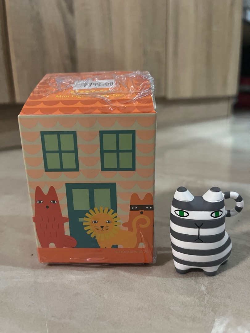 Donna Wilson Creature Figure Momo Cat, Hobbies & Toys, Memorabilia ...