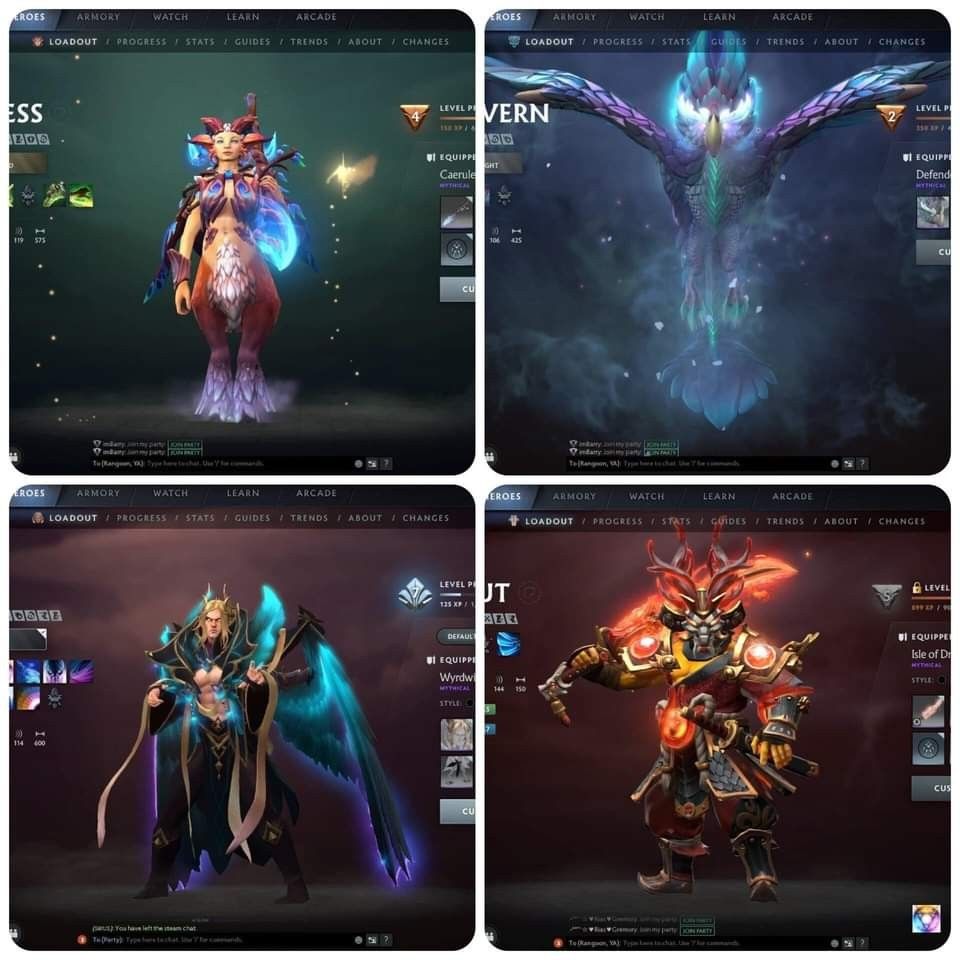 Drow,Razor Arcana Dota 2 Account, Video Gaming, Gaming Accessories, In ...