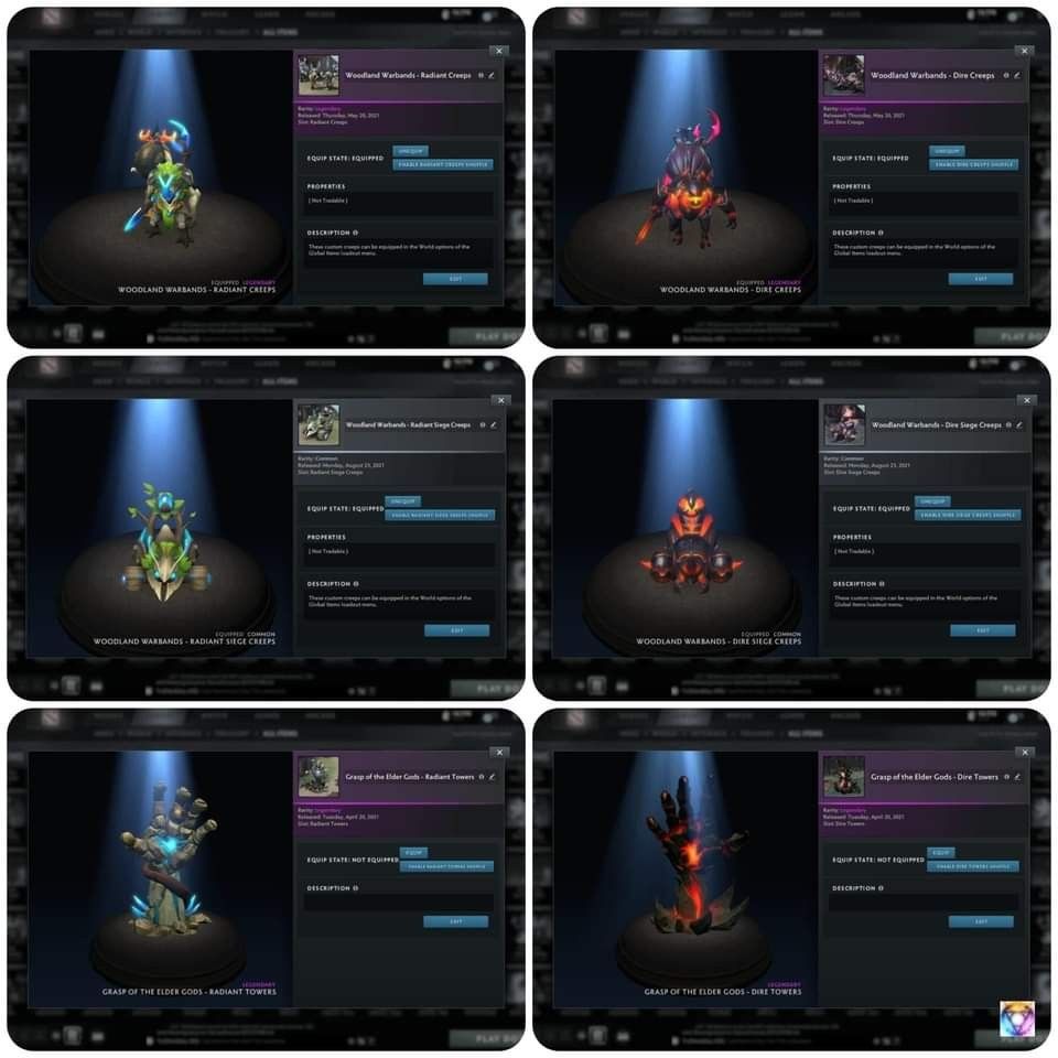 Drow,Razor Arcana Dota 2 Account, Video Gaming, Gaming Accessories, In ...