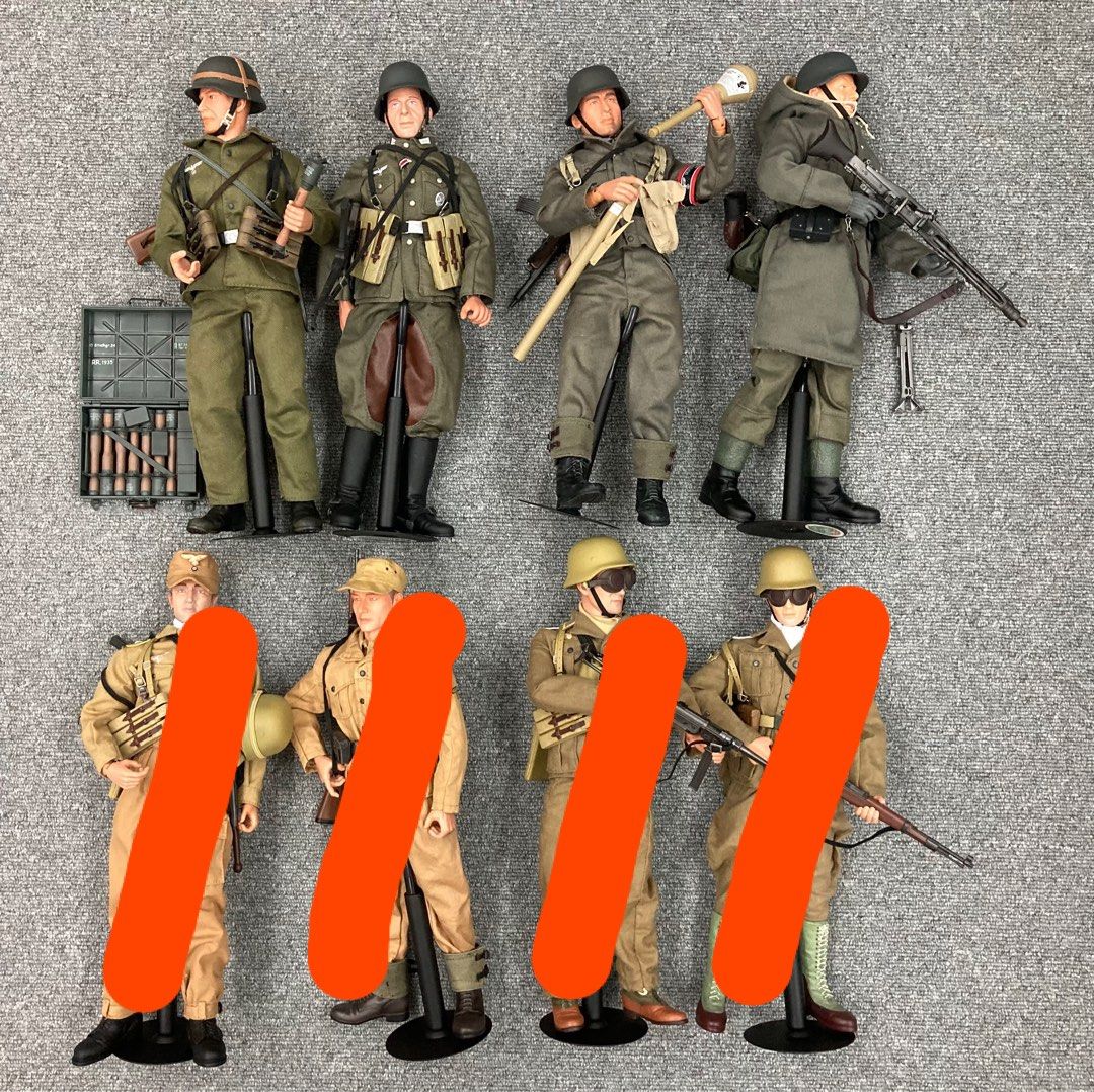 Dragon Models 1/6 Scale Action Figures: World War 2 German Infantry ...